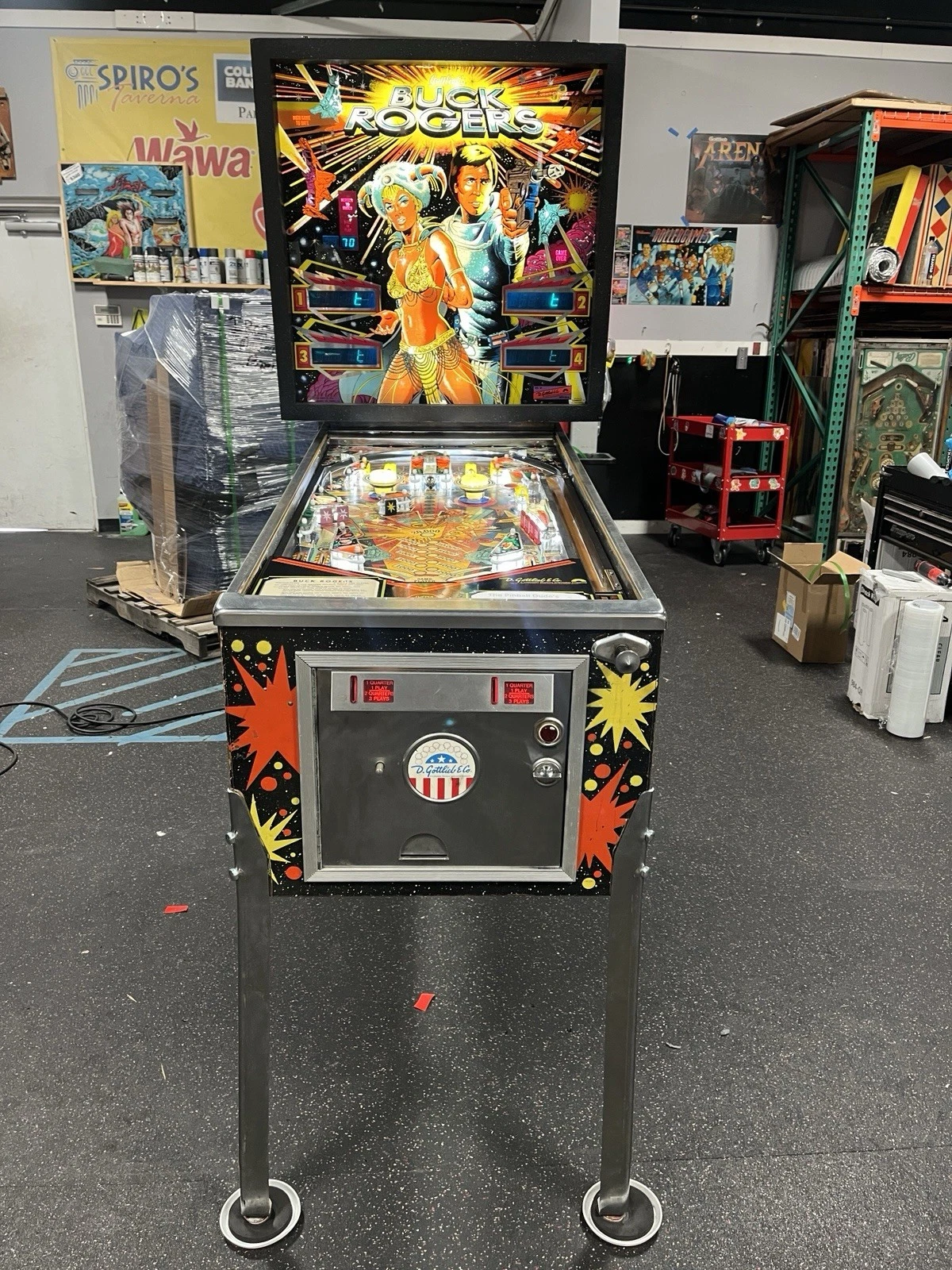 Panthera Pinball Machine – Game Restoration Co