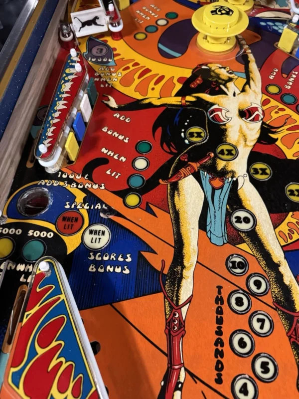Panthera Pinball Machine – Game Restoration Co