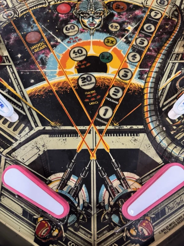 Space Invaders Pinball Machine – Game Restoration Co